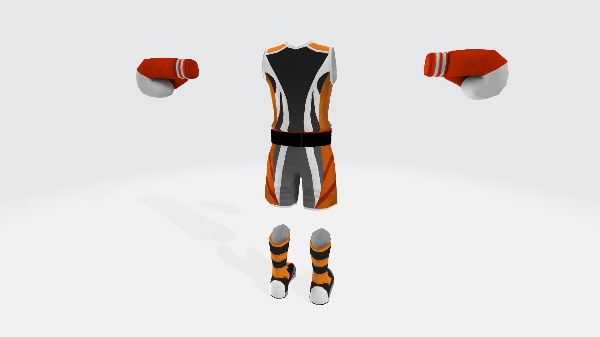 3D Mens Boxing Equipment Model - TurboSquid 2349433