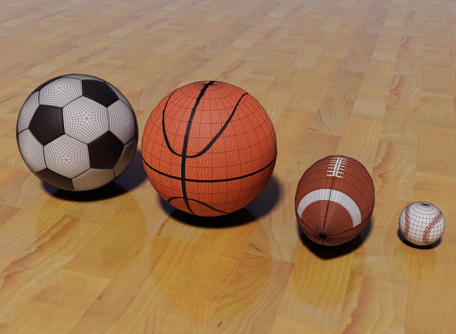 Balls Basketball Football Dwg