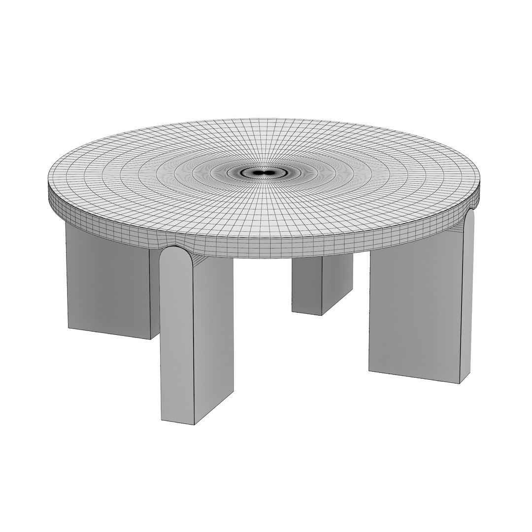 3D EDO LOW TABLE Delcourt Collection - TurboSquid 1937615
