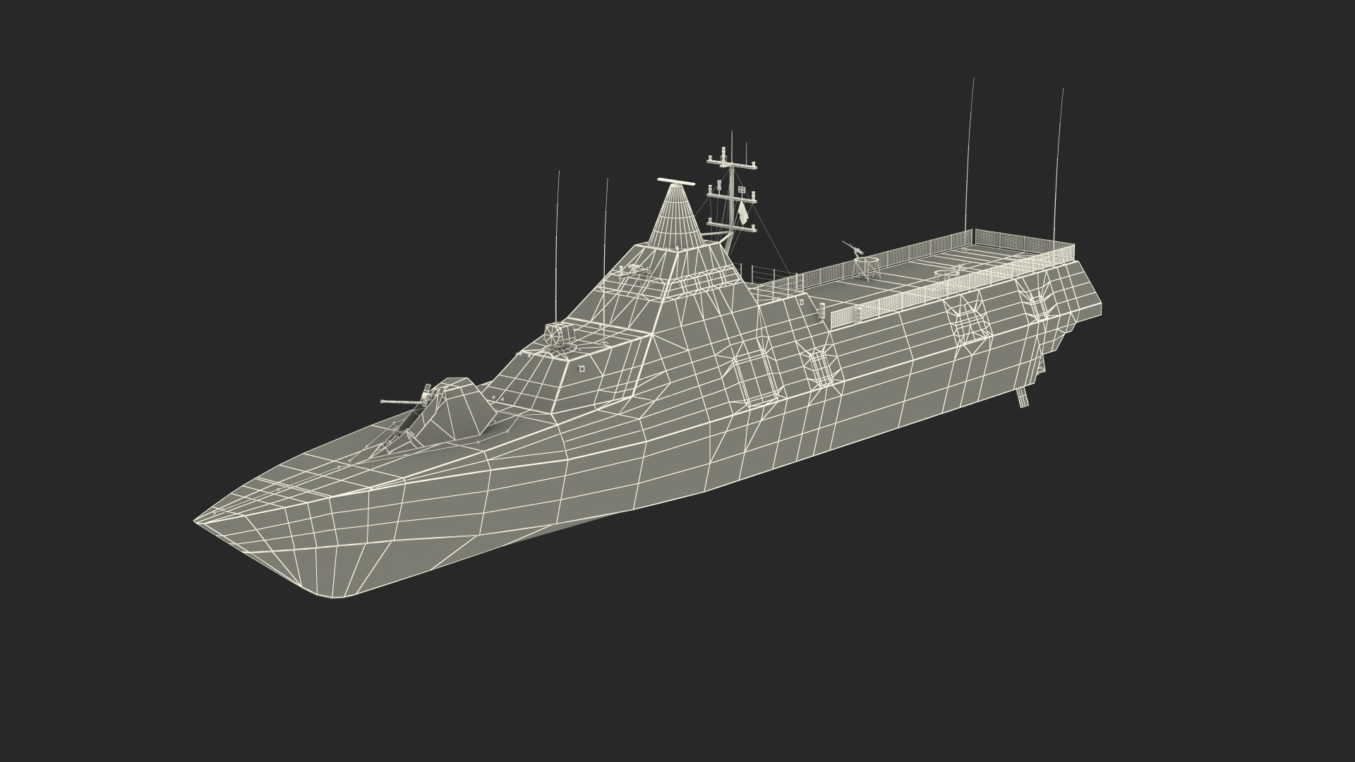 Corvette Visby Class Rigged 3D Model - TurboSquid 2018617