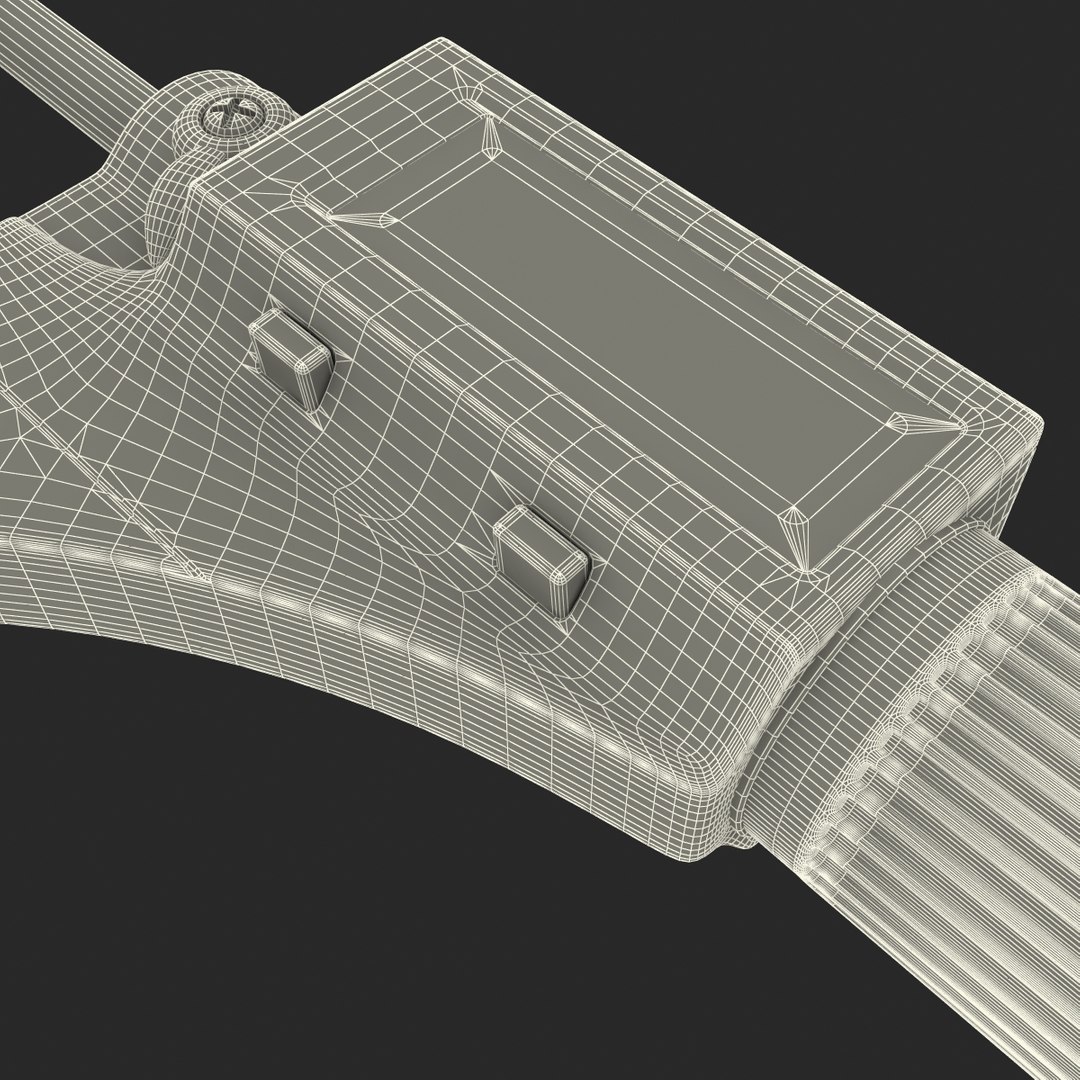 Digital Micrometer Accuremote 3d Model