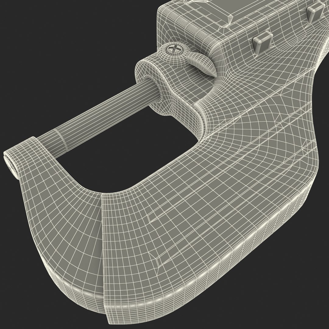 Digital Micrometer Accuremote 3d Model
