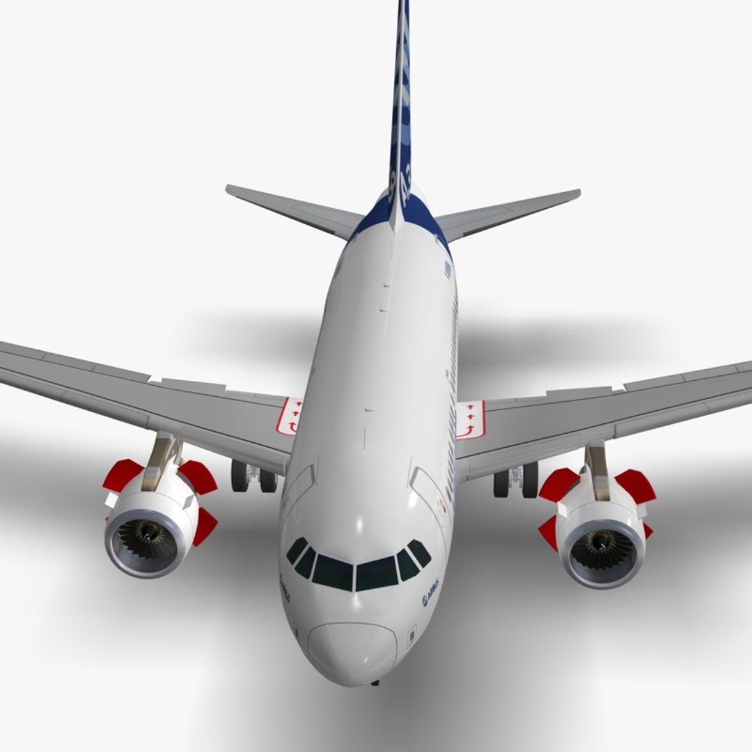 Airbus A318 With Sharklets - House Livery 3D Model - TurboSquid 960412