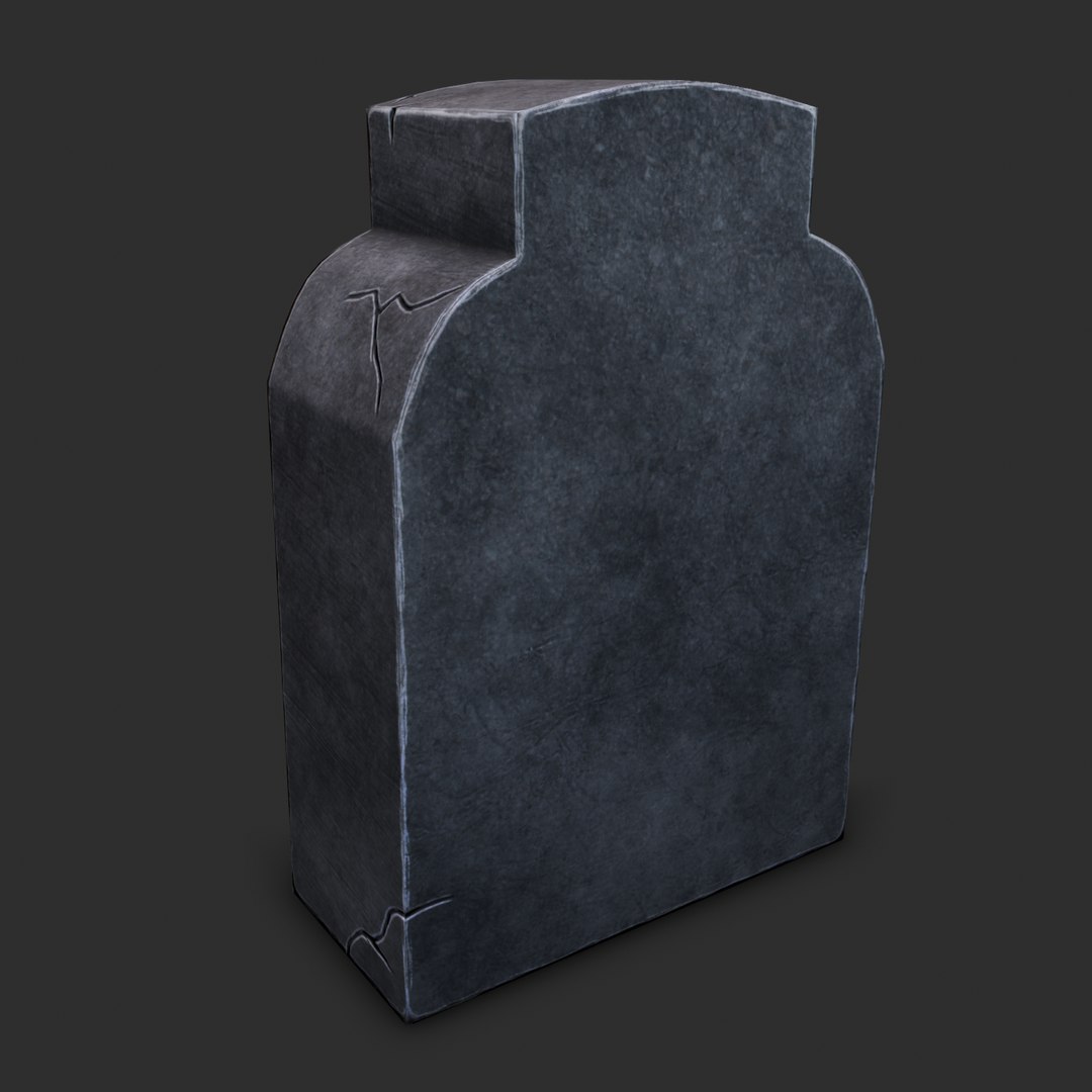 3D Gravestone Grave - TurboSquid 1205086
