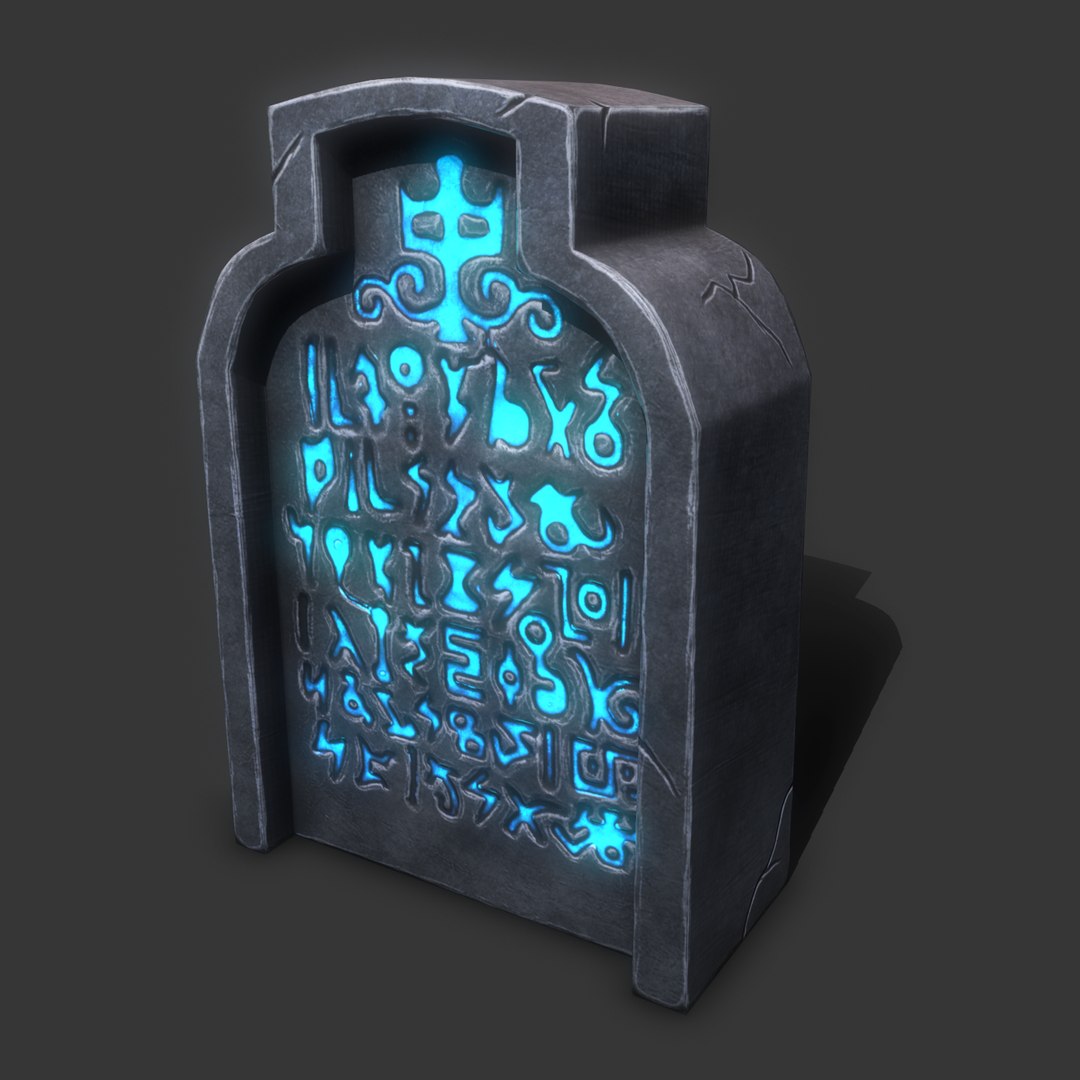 3D Gravestone Grave - TurboSquid 1205086
