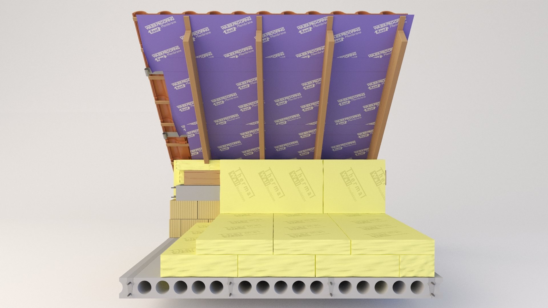 Thermal Insulation 3D Model - TurboSquid 1529193