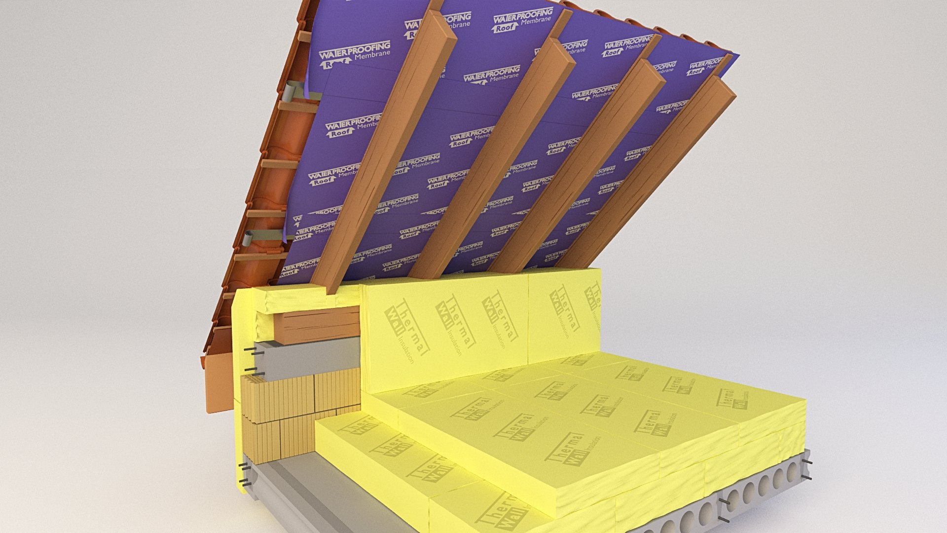 Thermal Insulation 3D Model - TurboSquid 1529193