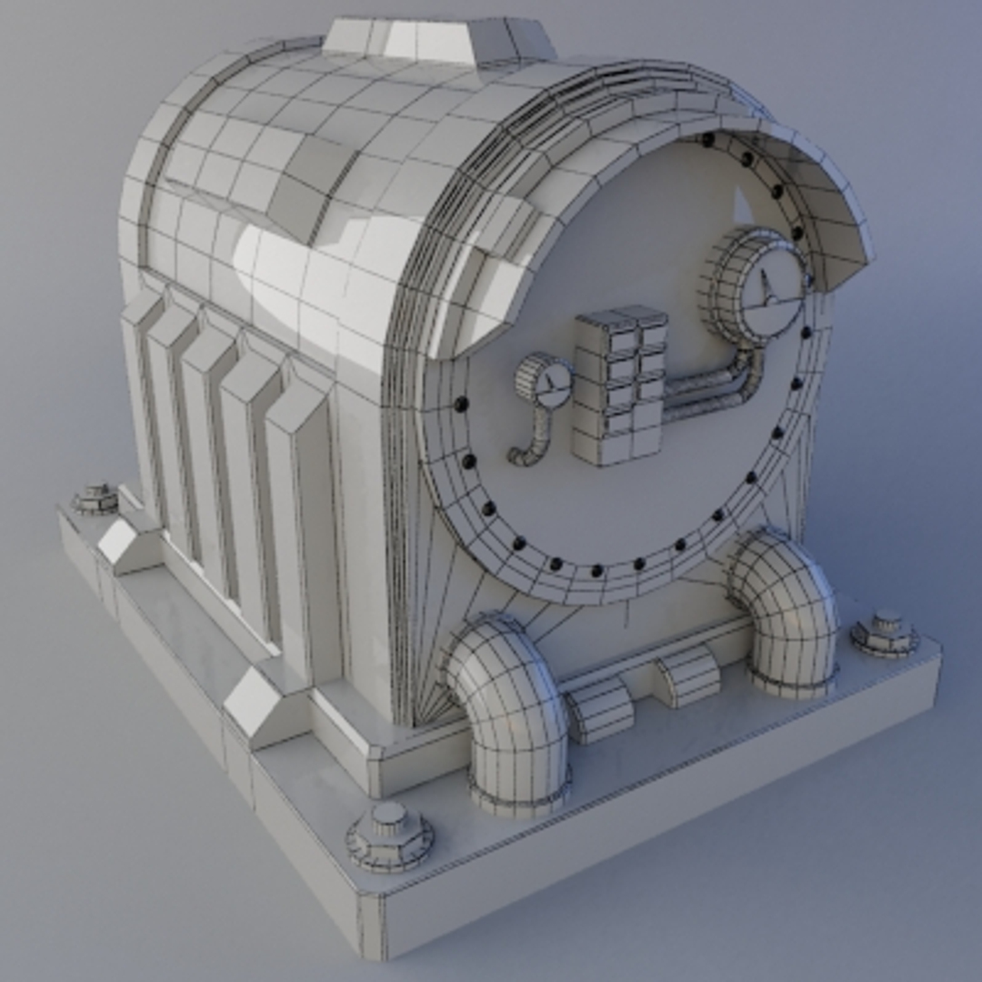 3ds max sci-fi generator