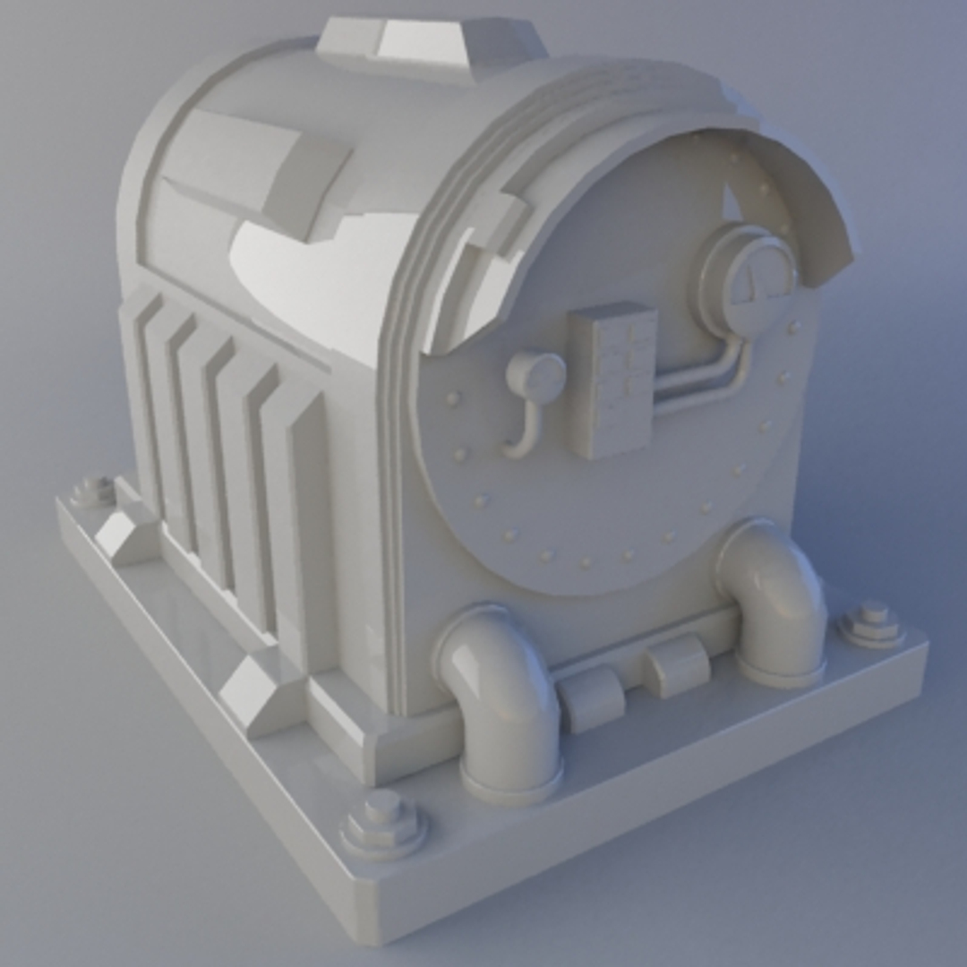 3ds max sci-fi generator