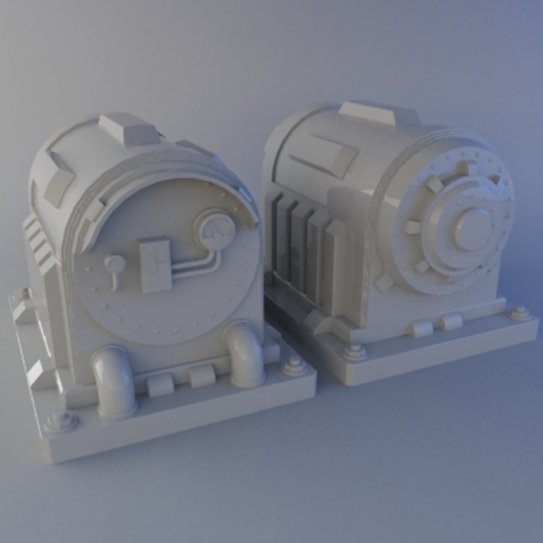 3ds max sci-fi generator