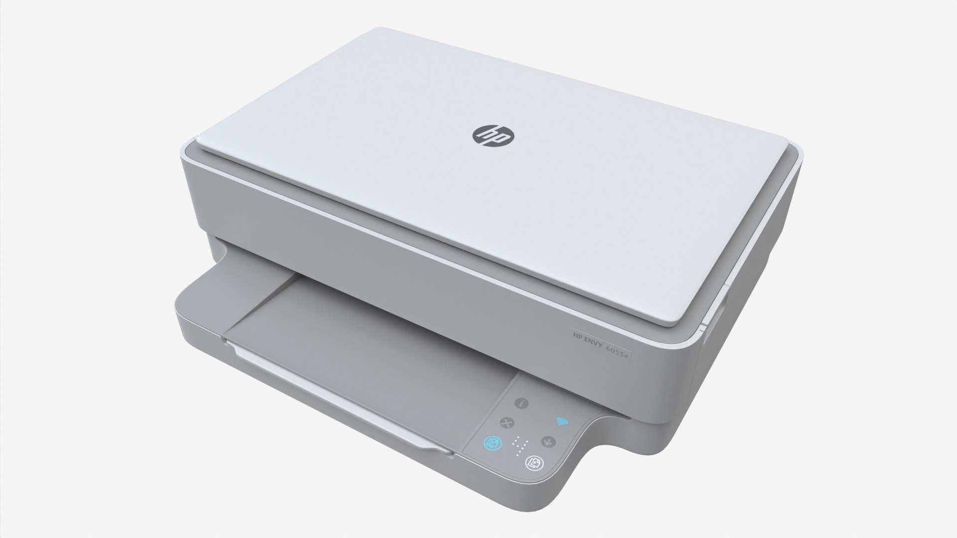 3D HP Envy 6055e All-in-One Printer - TurboSquid 1969802