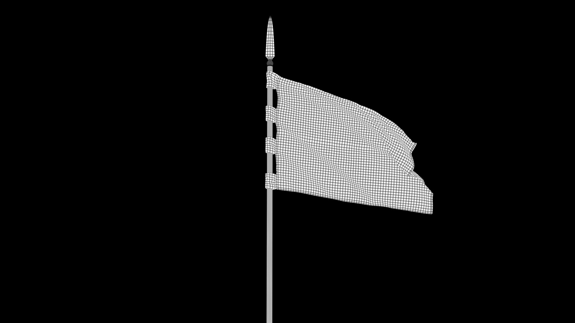 3D Model Flag - TurboSquid 1858399
