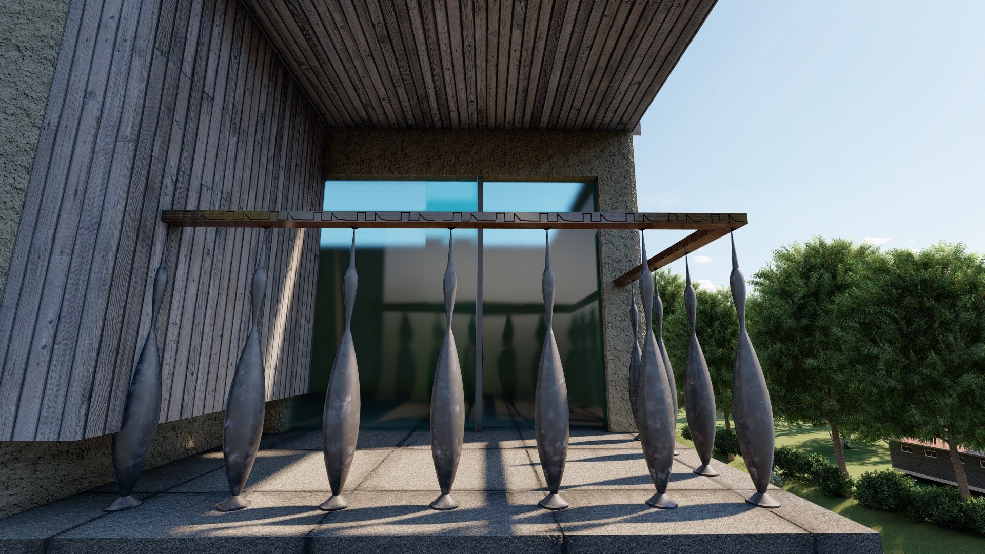 Free 3D Balcony Model - TurboSquid 1757092