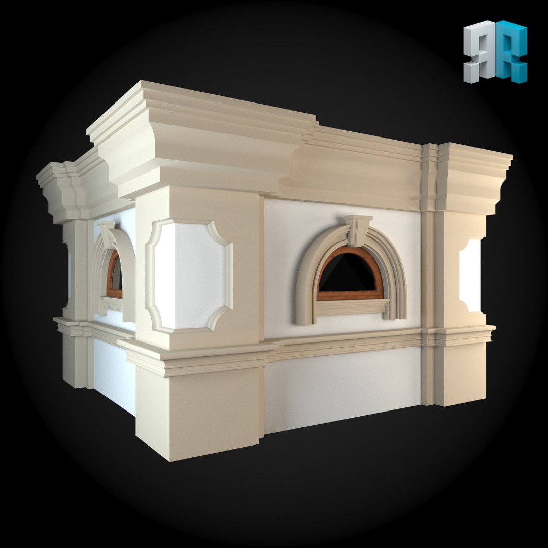 Architectural Modules 3d Model
