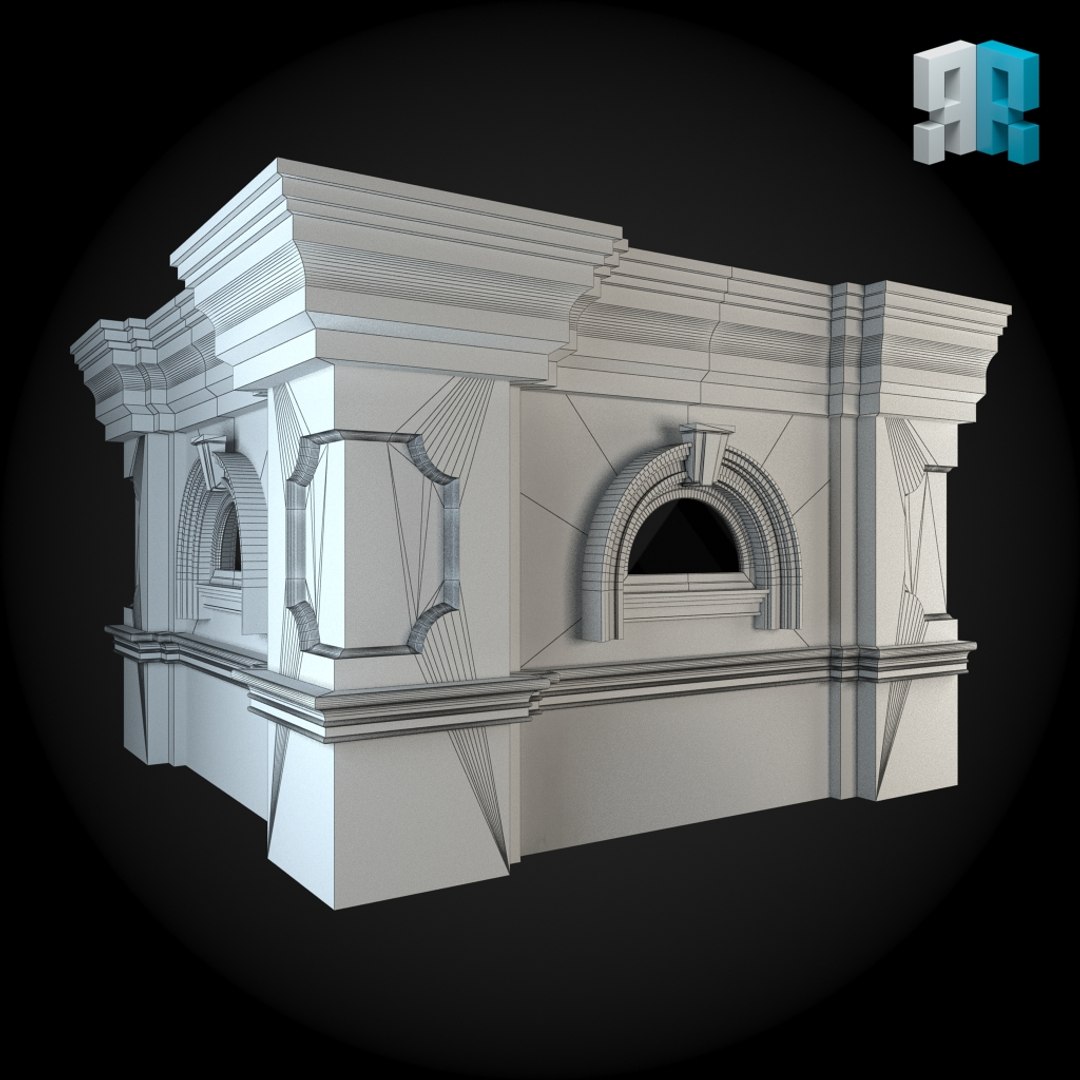 Architectural Modules 3d Model