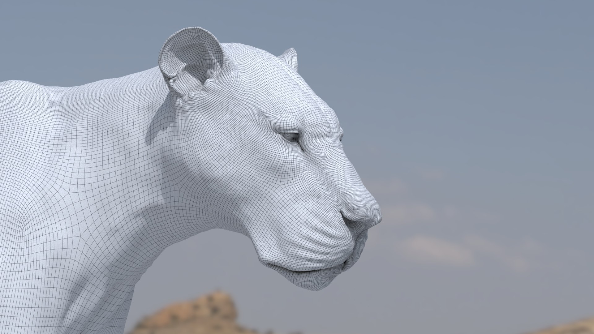 3D Model Lion ANIMATION - TurboSquid 2205979