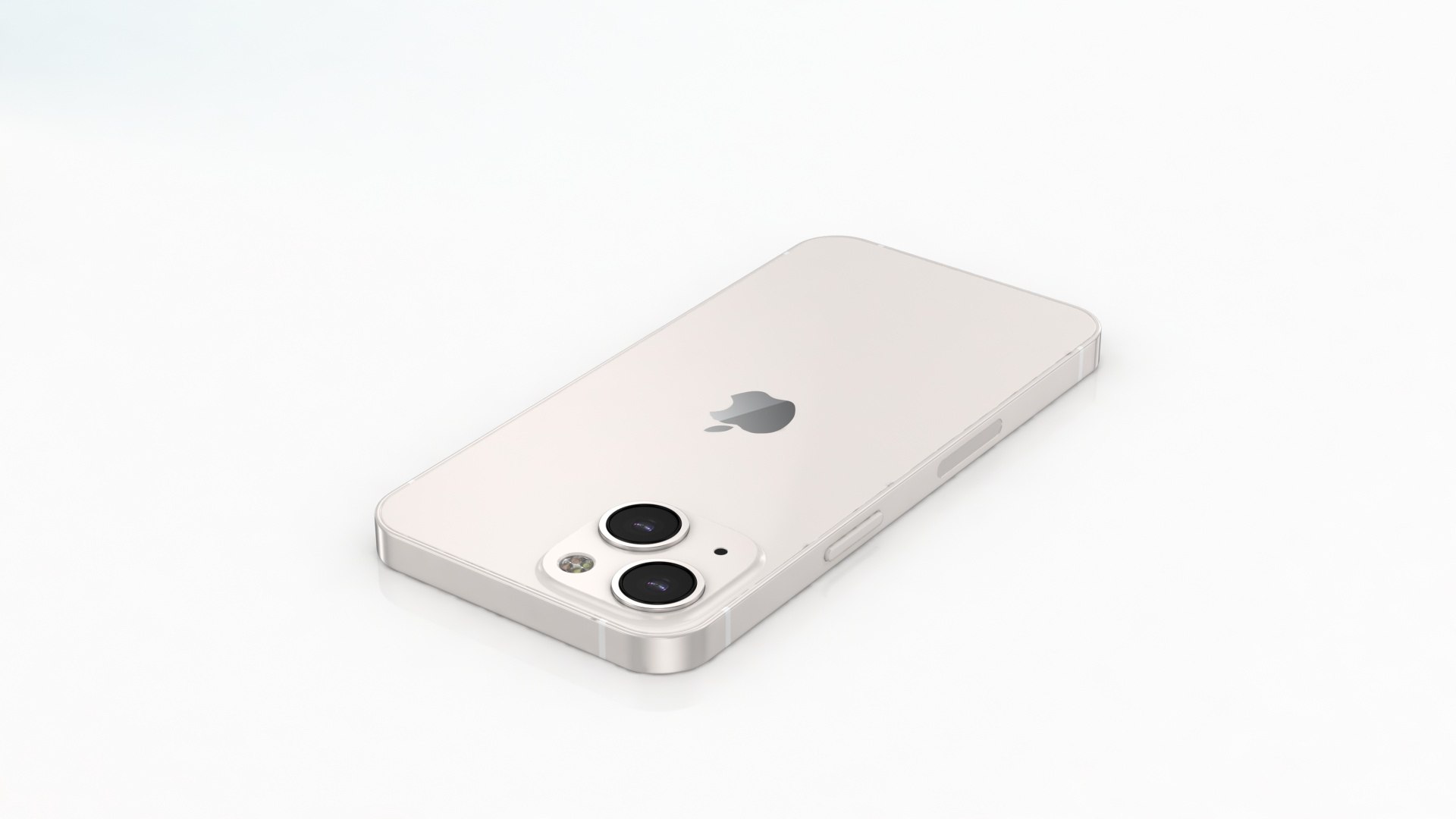 Apple iPhone 13 mini Starlight 3D model - TurboSquid 1847179