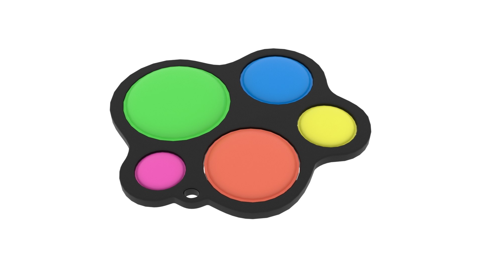 Popping Simple Dimple Animation 3D Model - TurboSquid 1764945