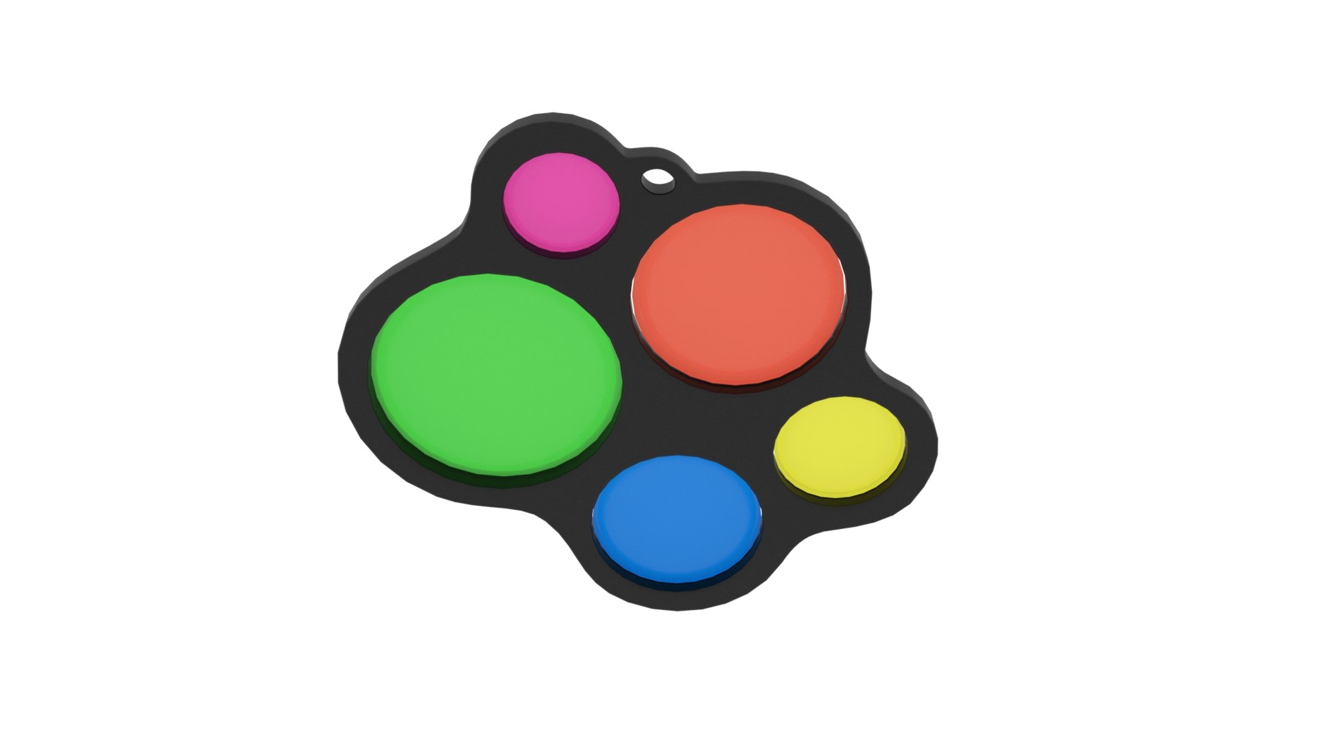 Popping Simple Dimple Animation 3D Model - TurboSquid 1764945