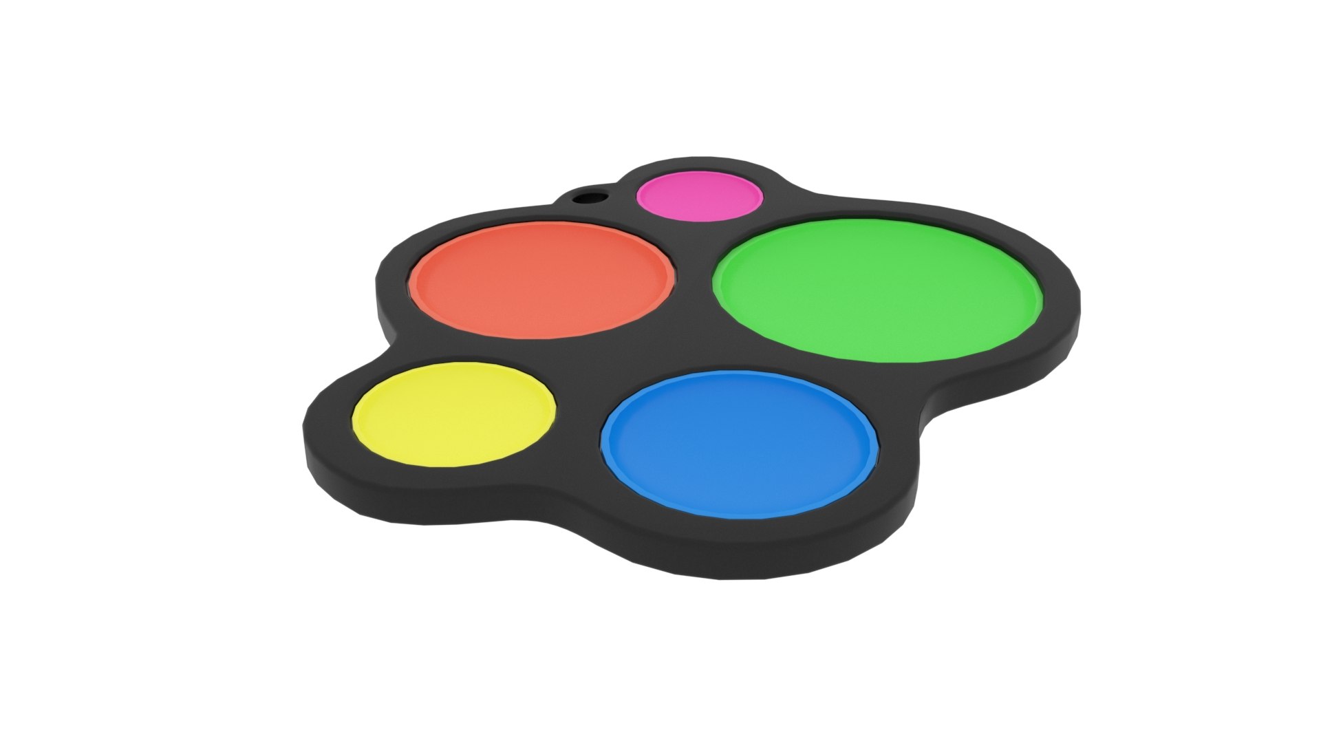 Popping Simple Dimple Animation 3D Model - TurboSquid 1764945