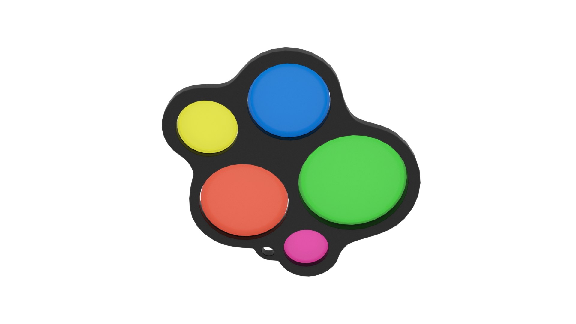 Popping Simple Dimple Animation 3D Model - TurboSquid 1764945