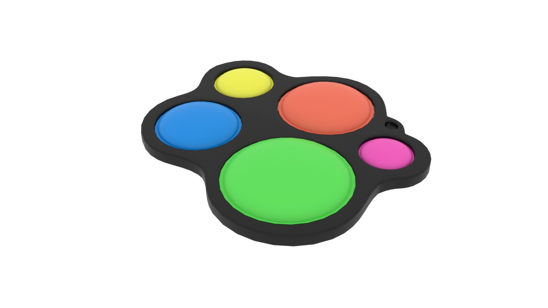 Popping Simple Dimple Animation 3D Model - TurboSquid 1764945
