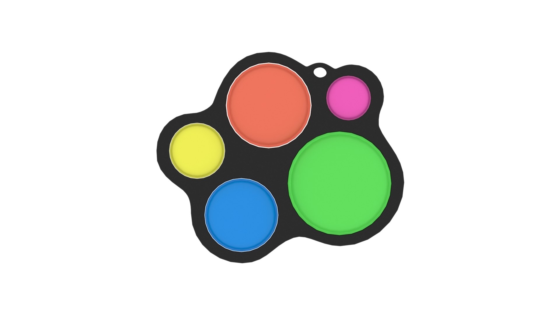 Popping Simple Dimple Animation 3D Model - TurboSquid 1764945