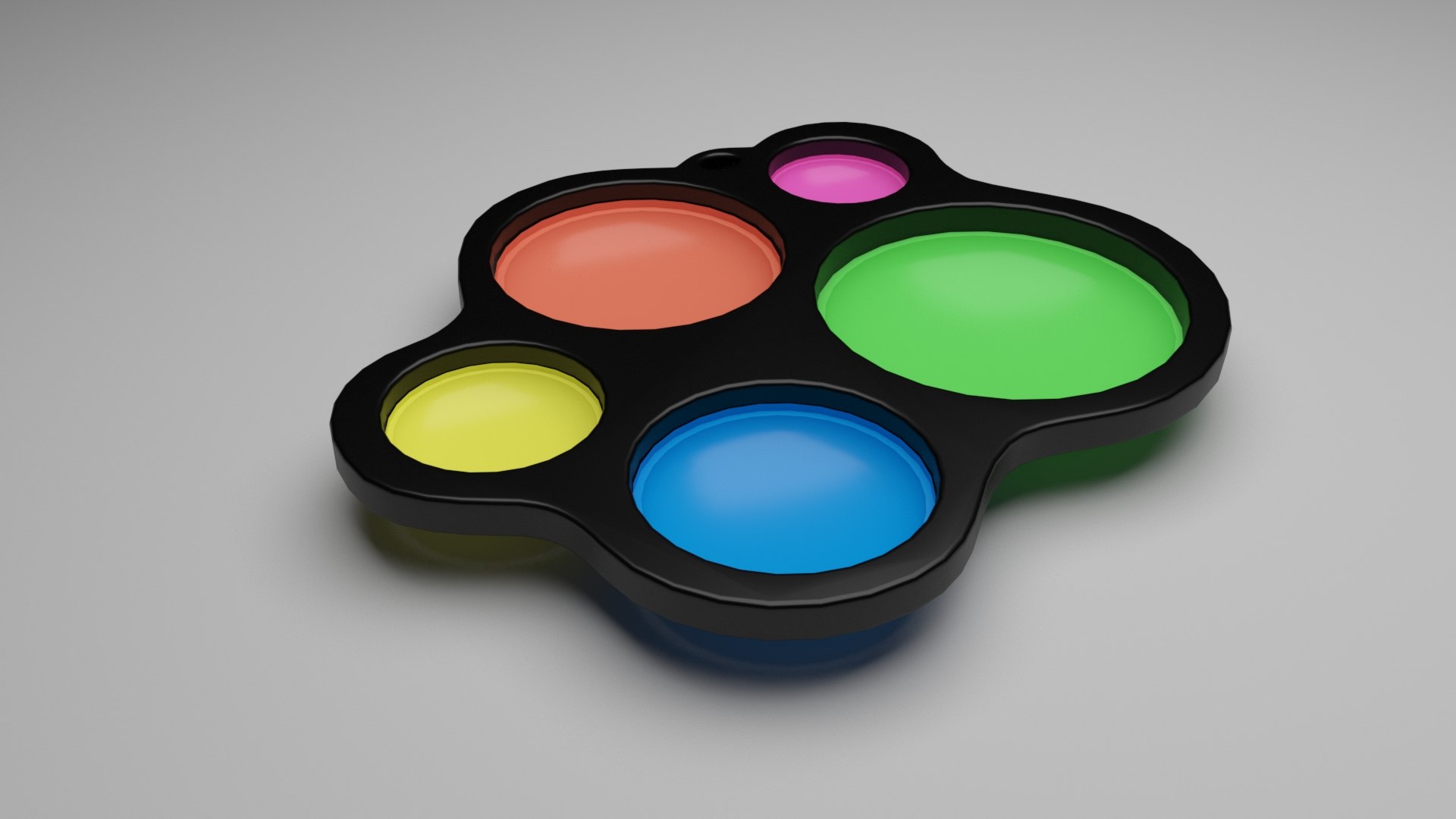 Popping Simple Dimple Animation 3D Model - TurboSquid 1764945