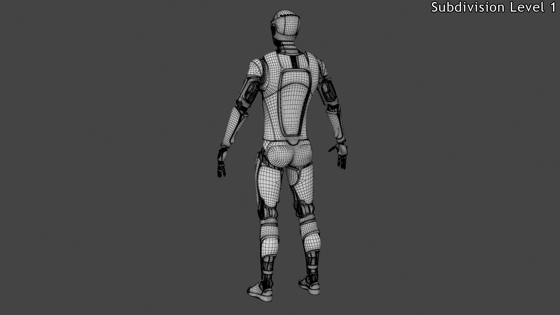 3D Male Cyborg Robot Rig - TurboSquid 2260254