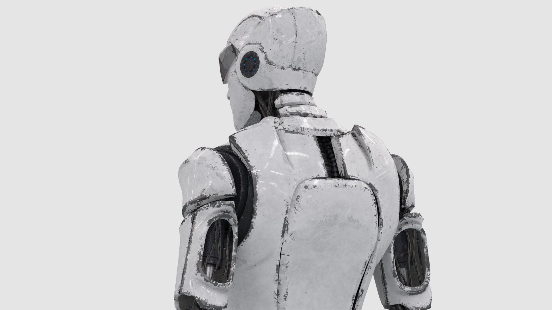 3D Male Cyborg Robot Rig - TurboSquid 2260254