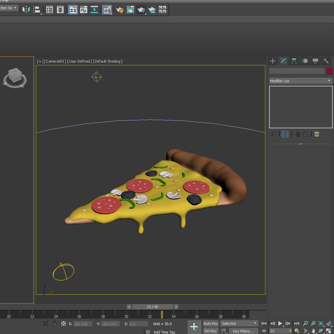 3D Pizza Slice - TurboSquid 1709921