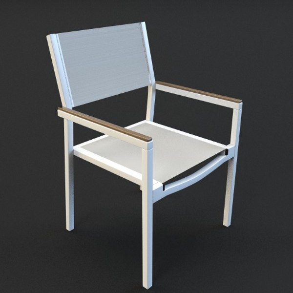 3d chair patio model