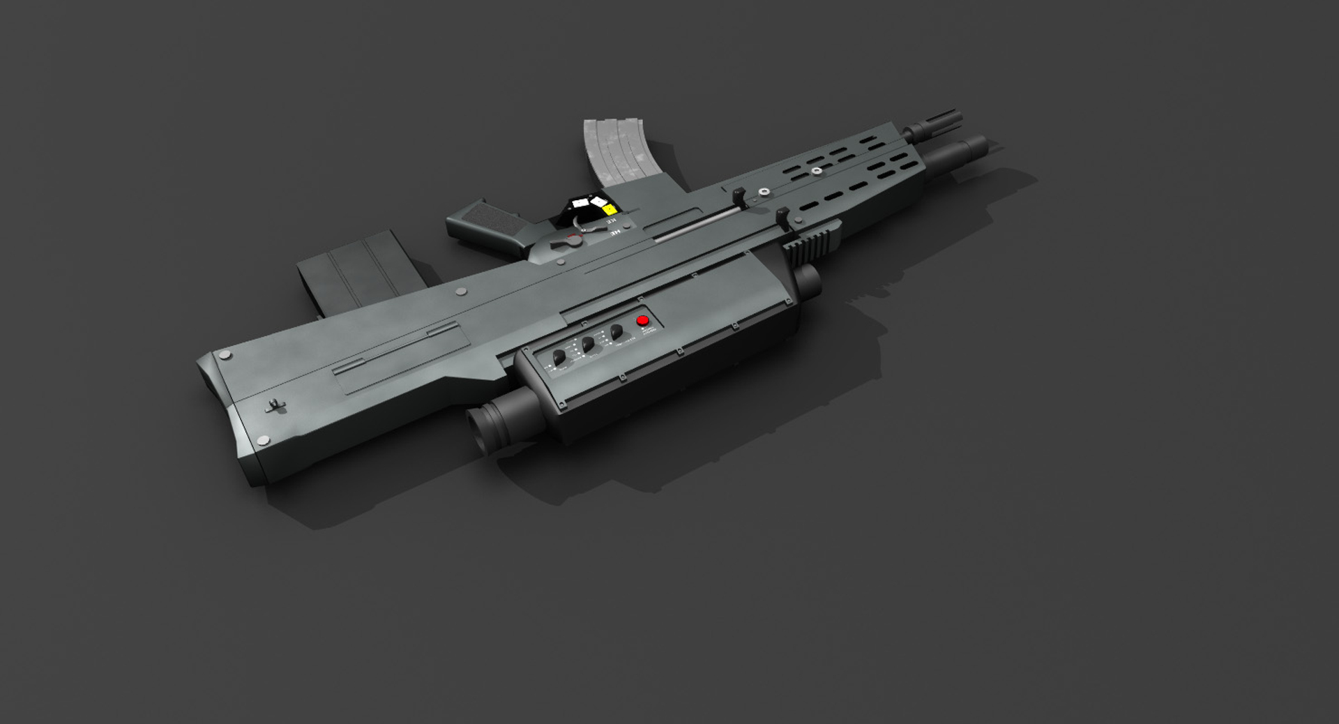 Assault Rifle 3D Model - TurboSquid 1231826