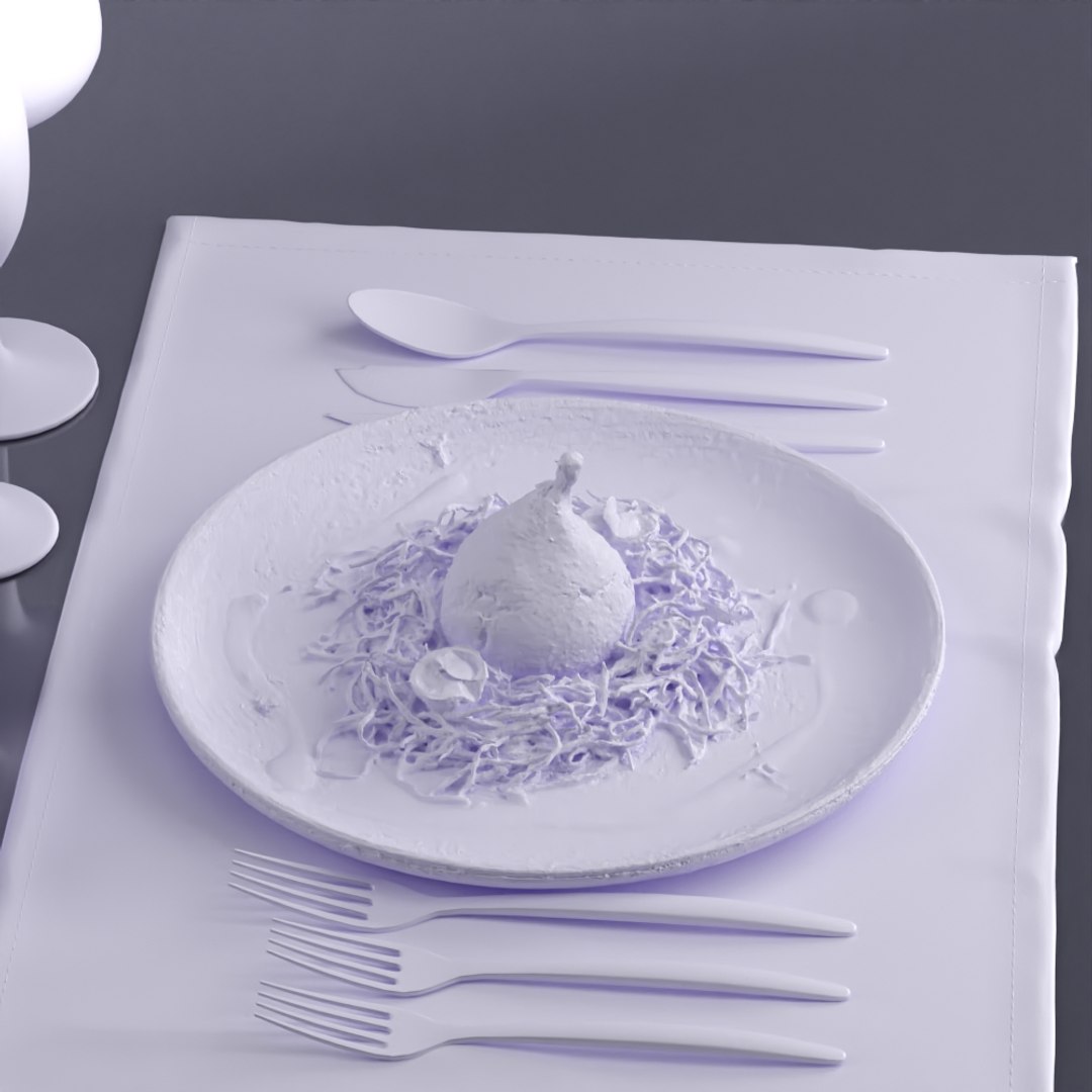 Scanned Food 3D Model - TurboSquid 1627692