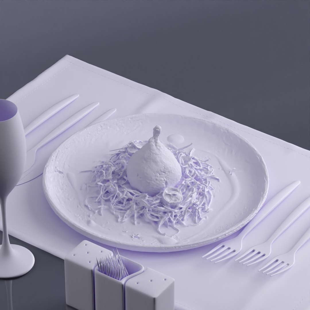 Scanned Food 3D Model - TurboSquid 1627692