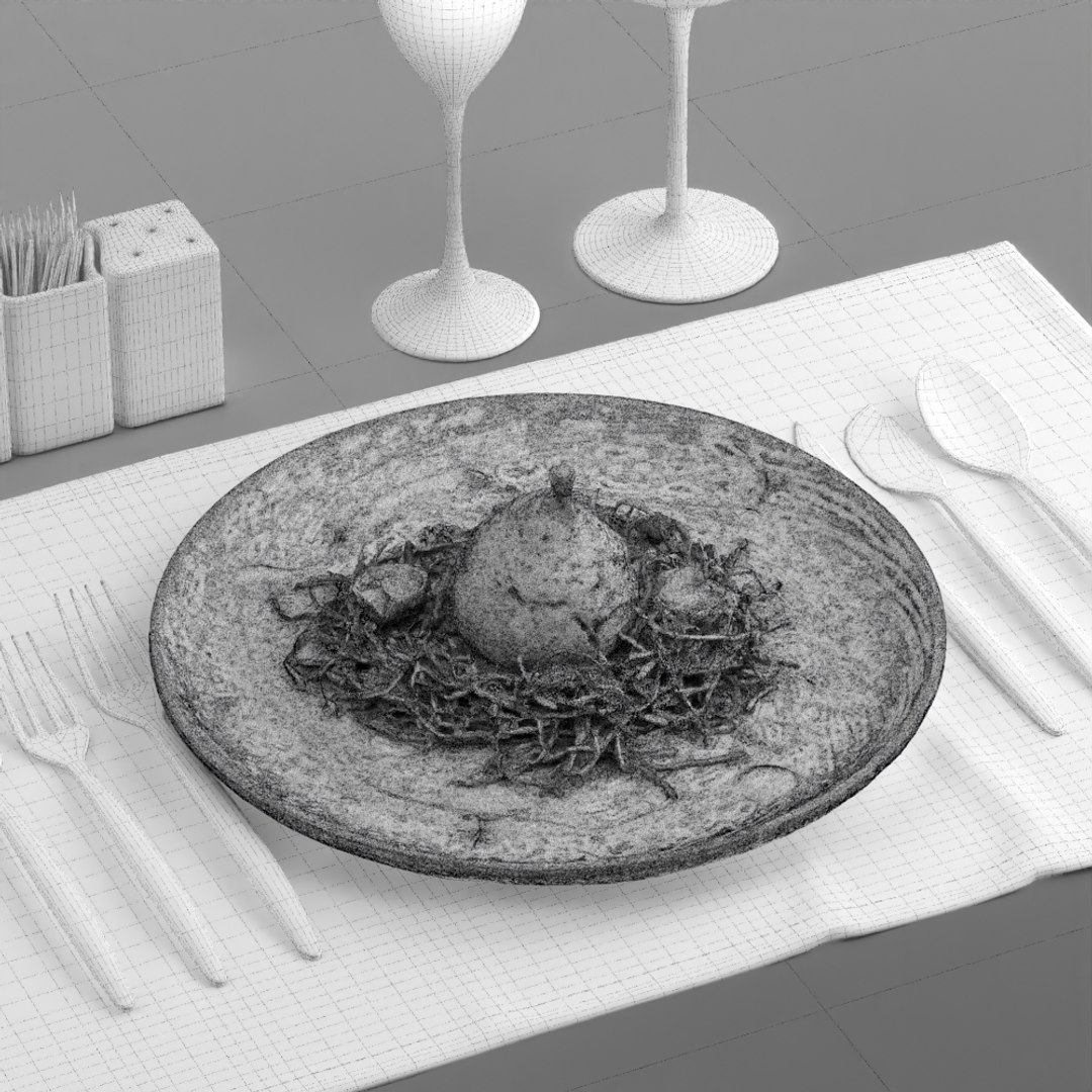 Scanned Food 3D Model - TurboSquid 1627692