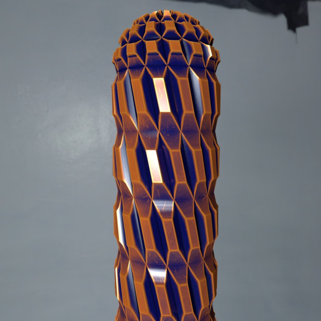 3D Pillar Column Structure - TurboSquid 1558517