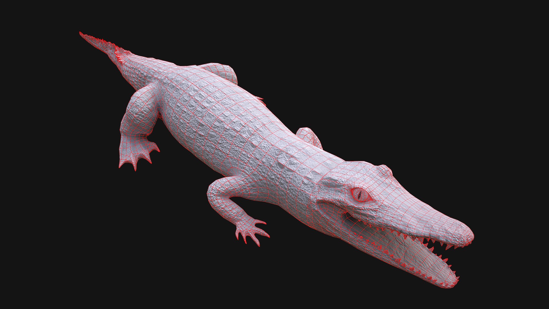 3D Model Crocodile - TurboSquid 2055445