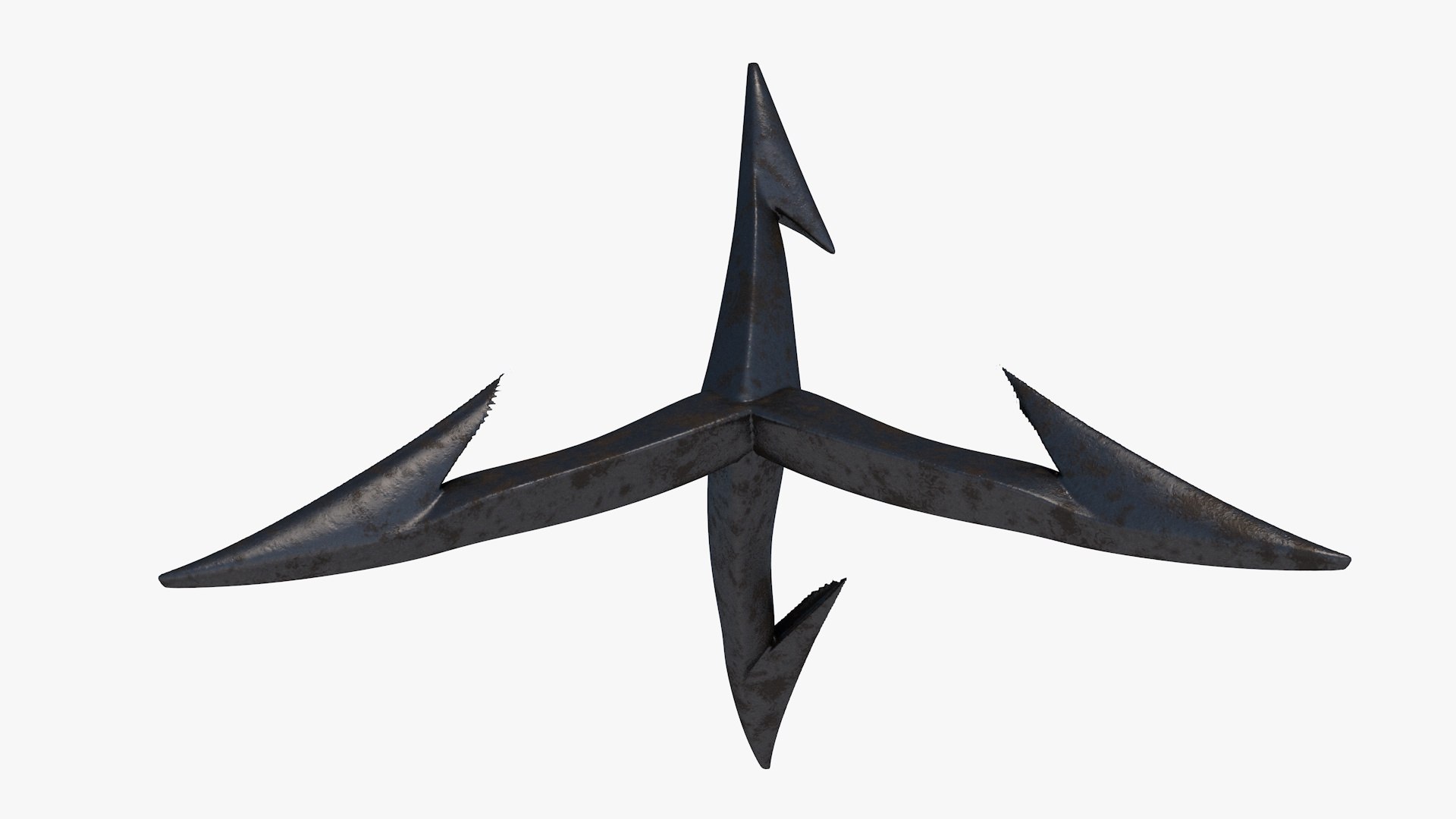 3D Caltrop - TurboSquid 1738364