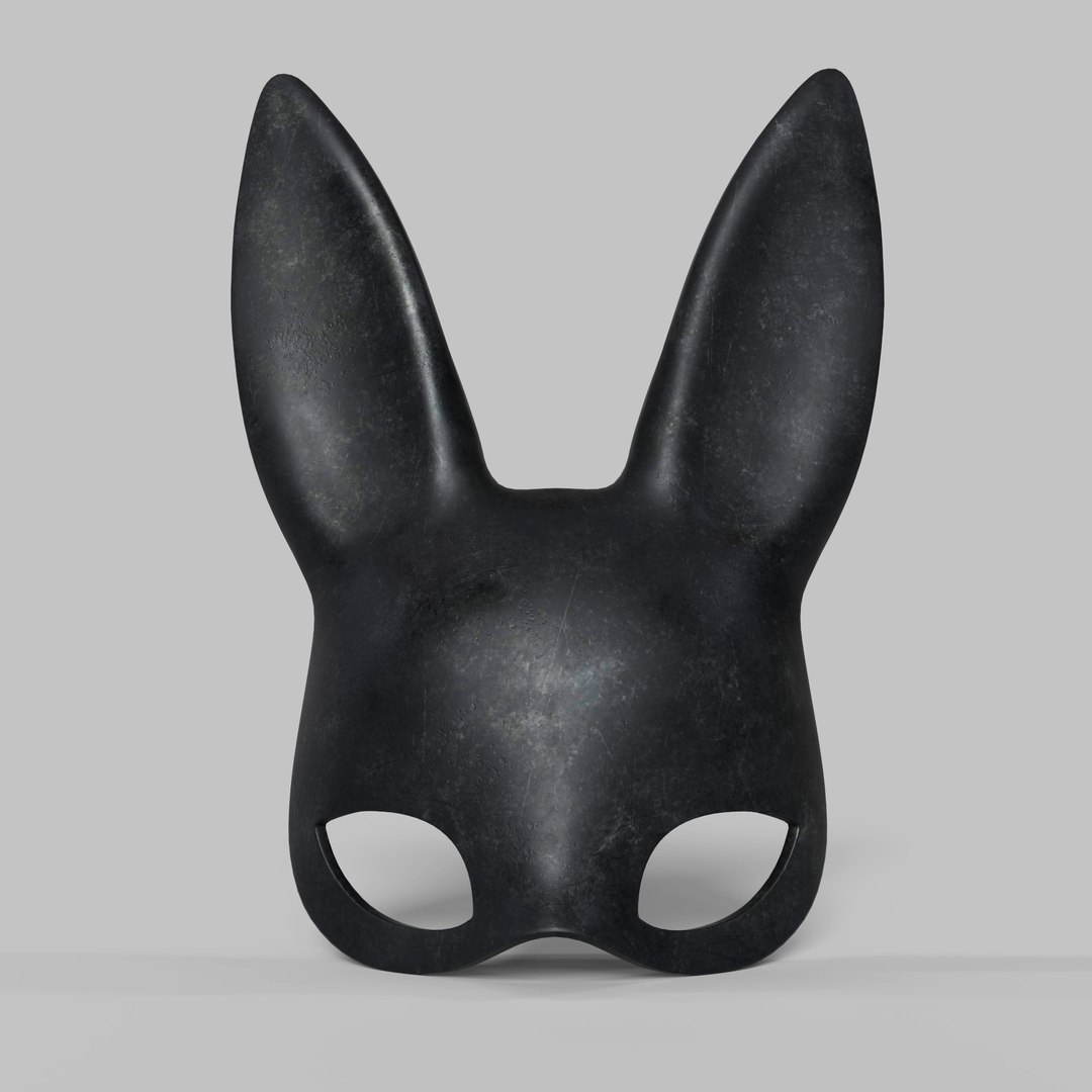 Rabbit Mask 3D Model - TurboSquid 1485407
