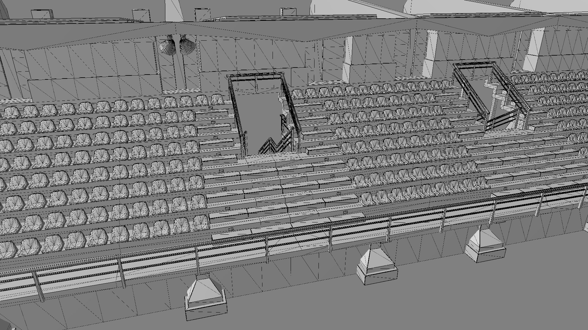 Grandstand With Background Type Mk02 3D - TurboSquid 2114681