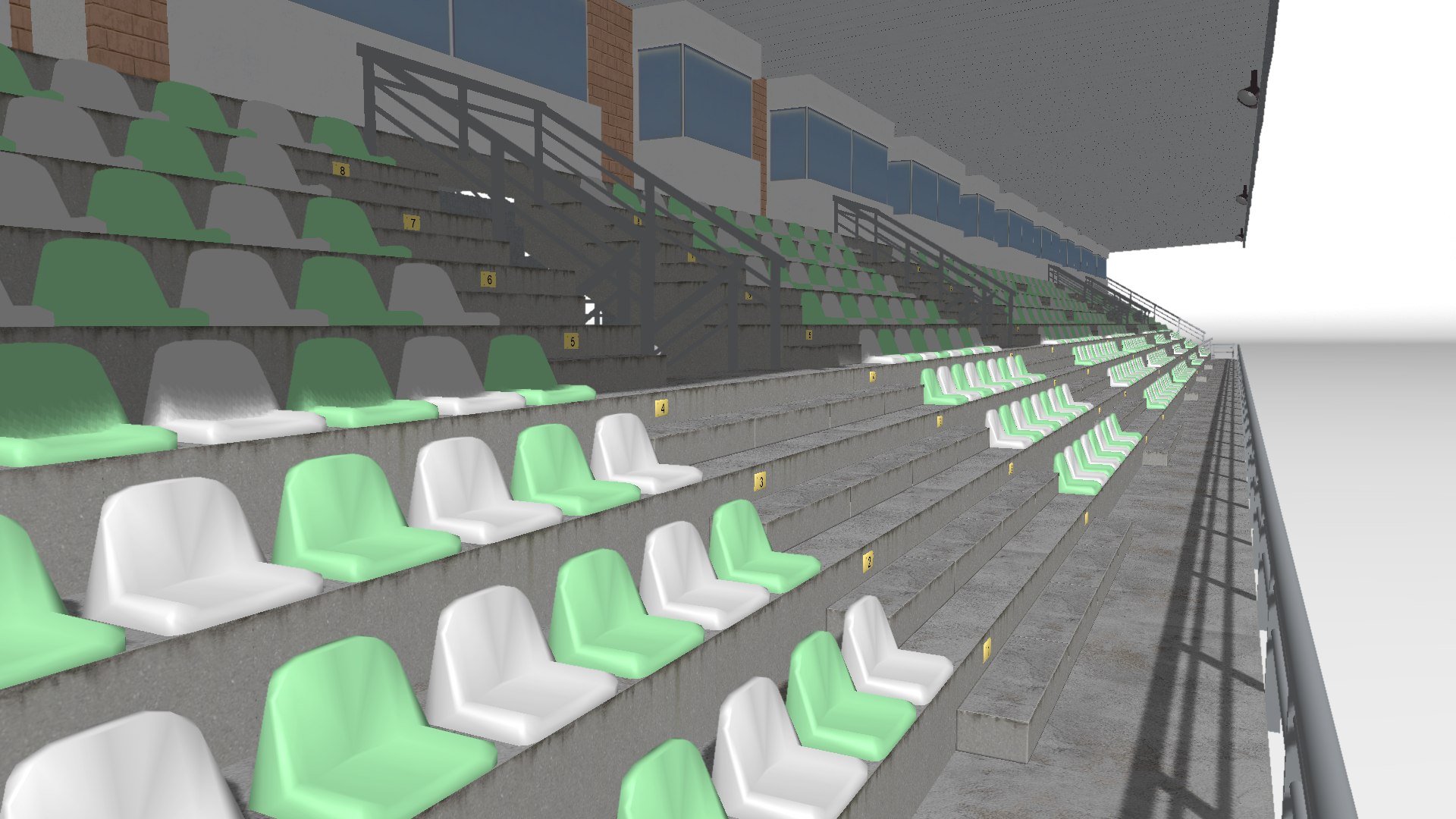 Grandstand With Background Type Mk02 3D - TurboSquid 2114681