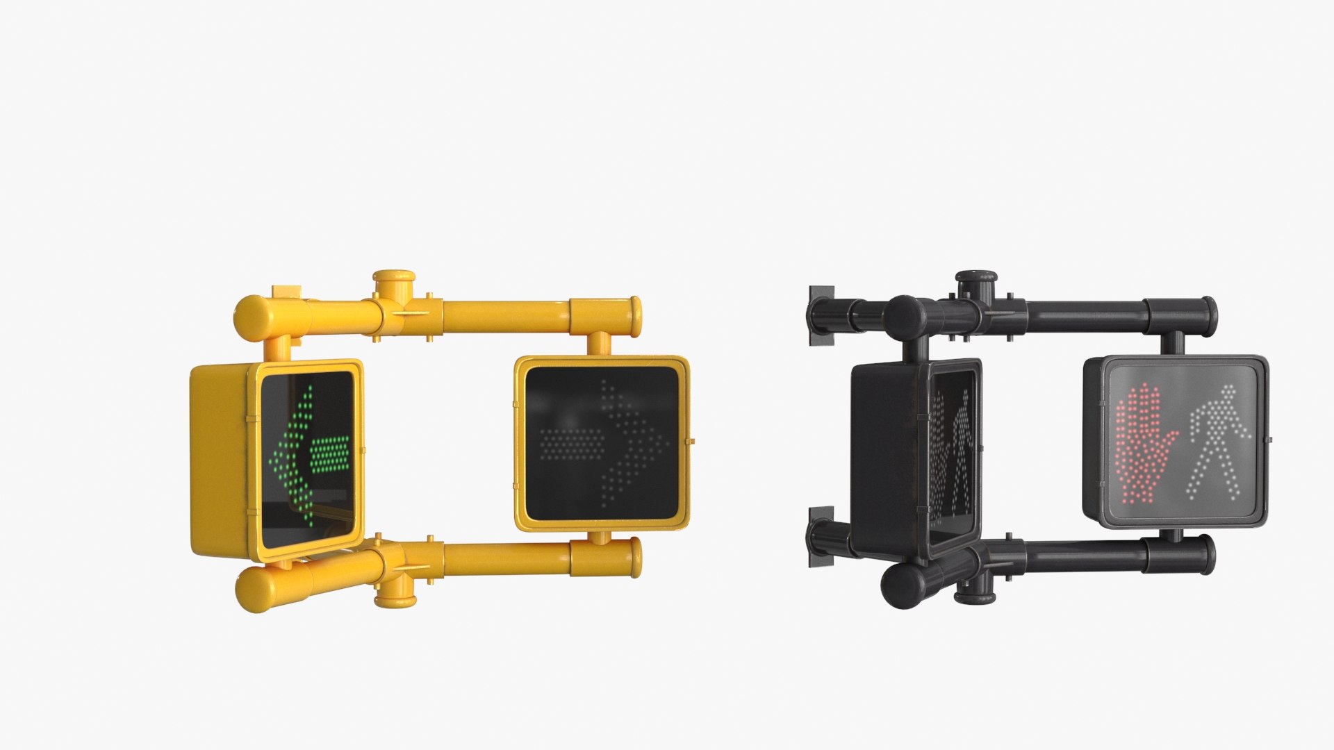 3D Traffic Light V2 - TurboSquid 2243375