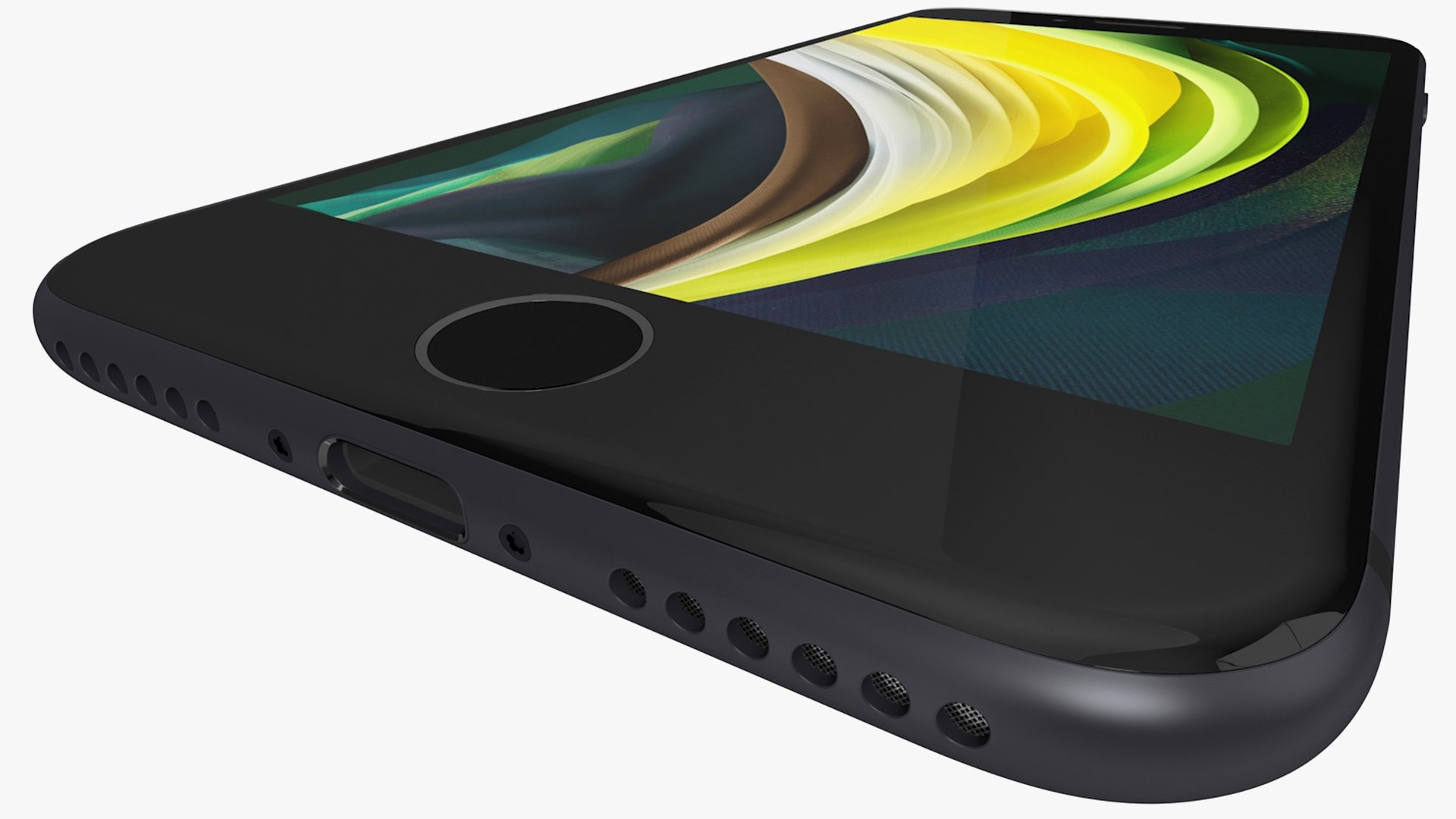 3D realistic apple iphone se - TurboSquid 1543500