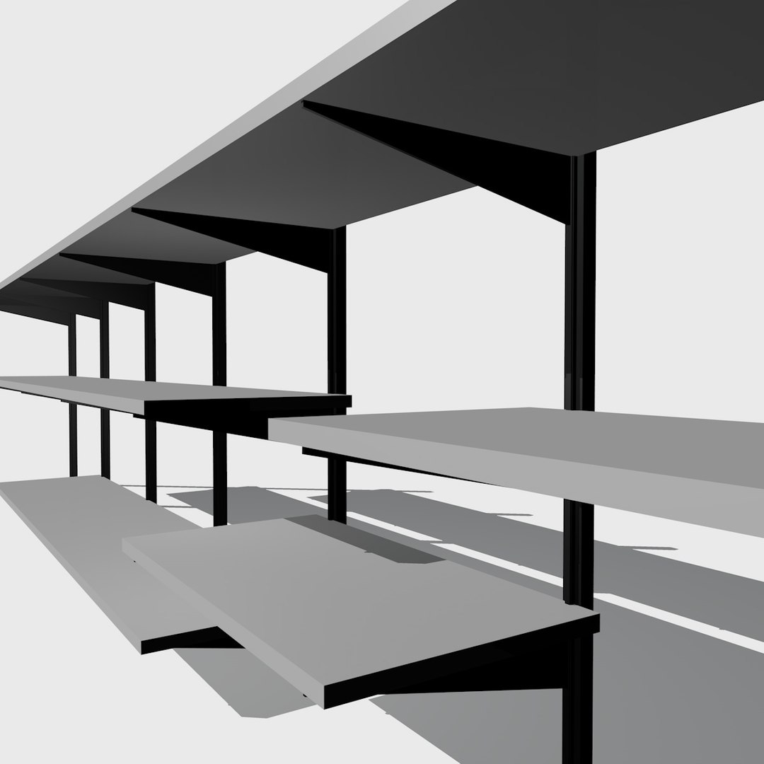 Adjustable Shelves 3D - TurboSquid 1265394