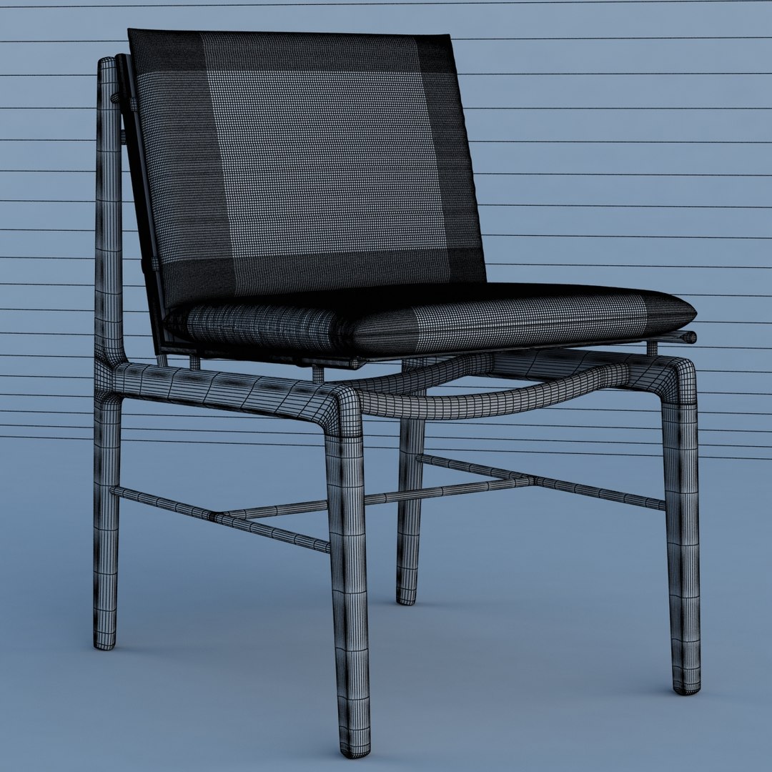 finn chair 3d obj