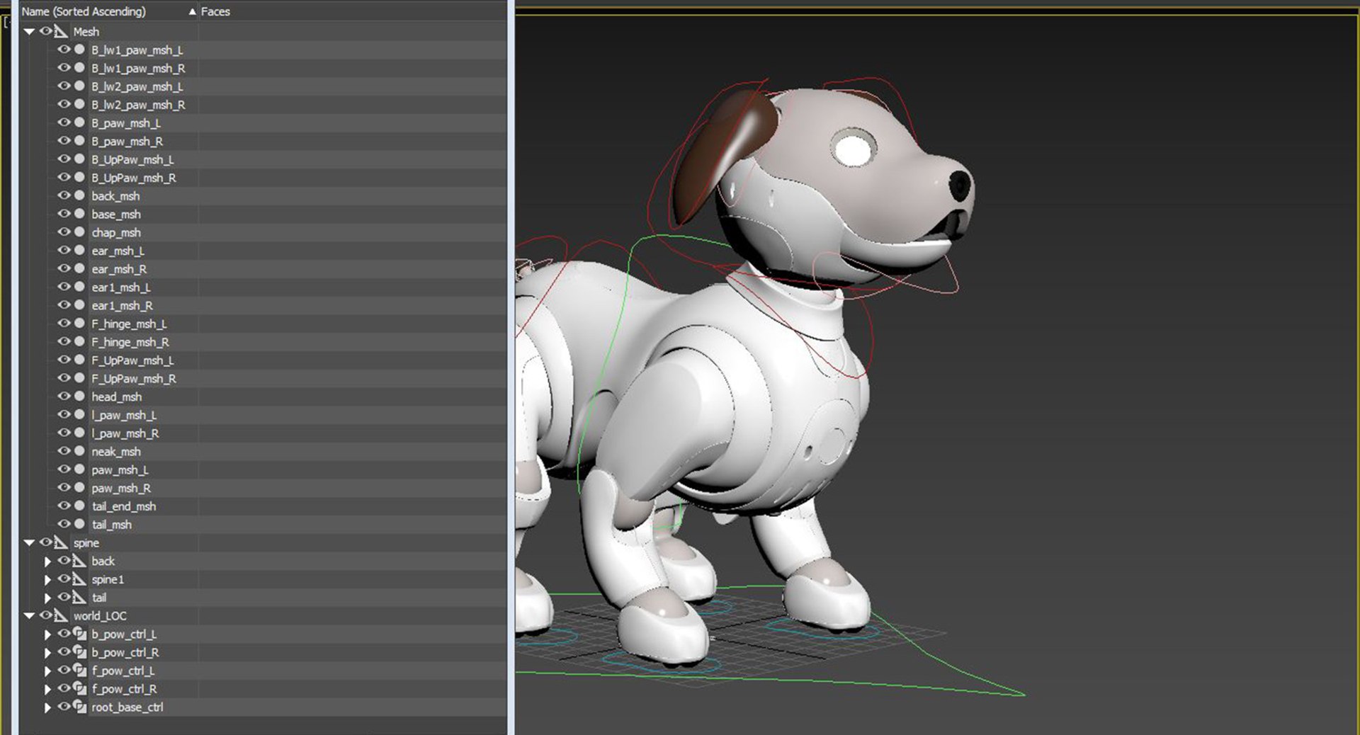 3D Realistic Sony Aibo 2017 Model - TurboSquid 1284166