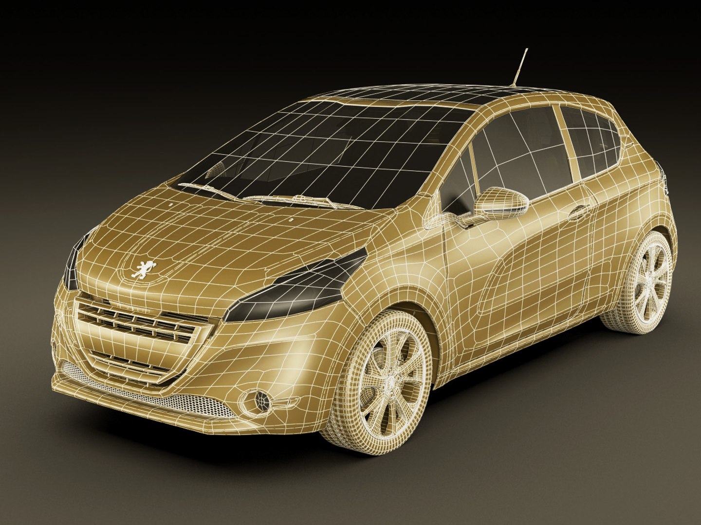 3d Model 3 Car