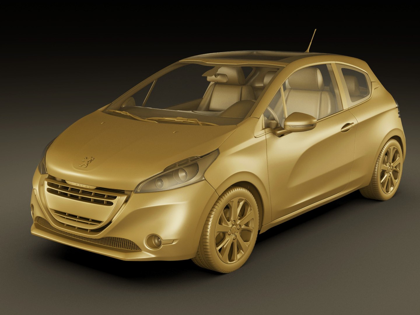 3d Model 3 Car