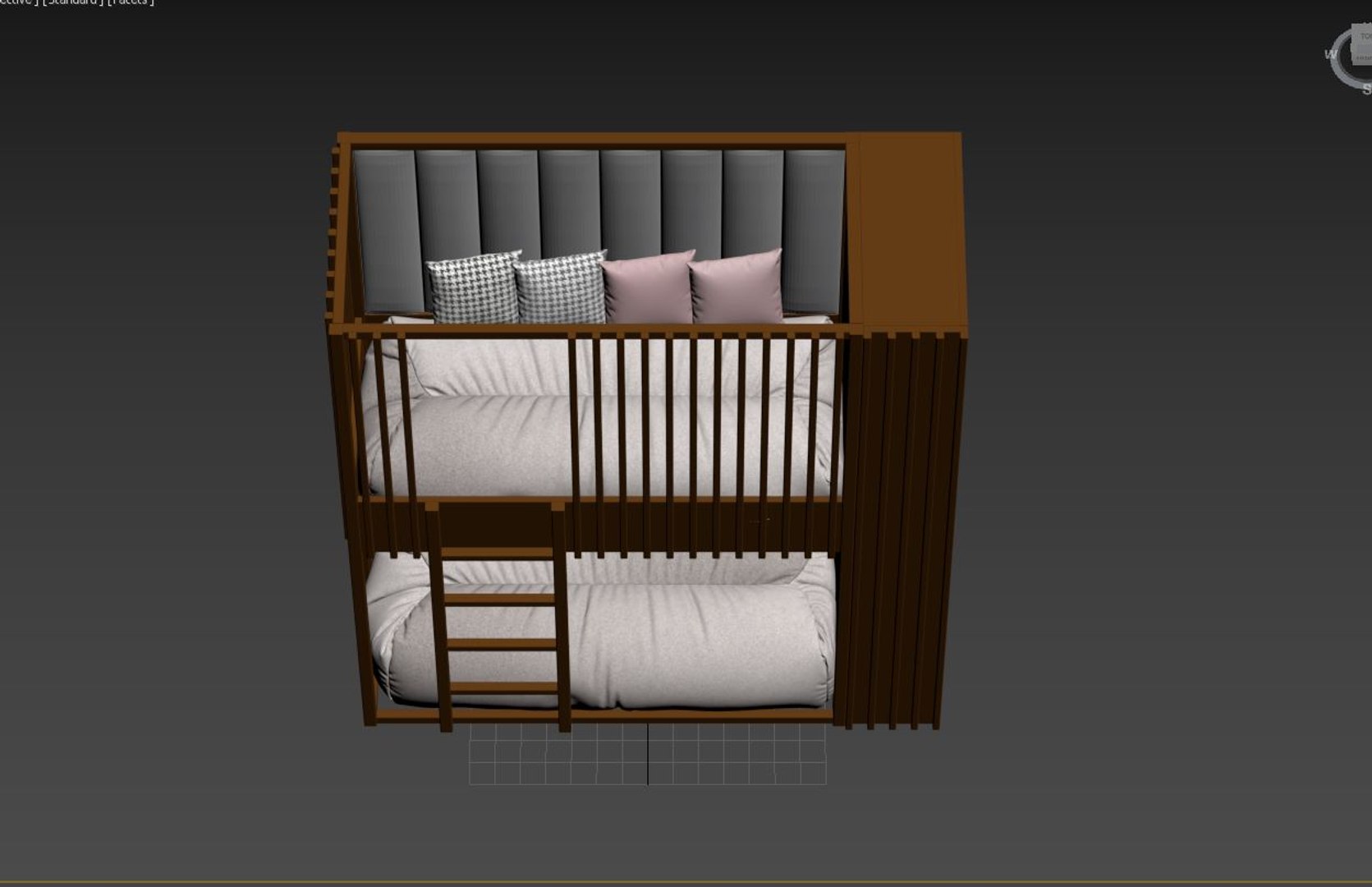 Bunk Bed Model - TurboSquid 1972107